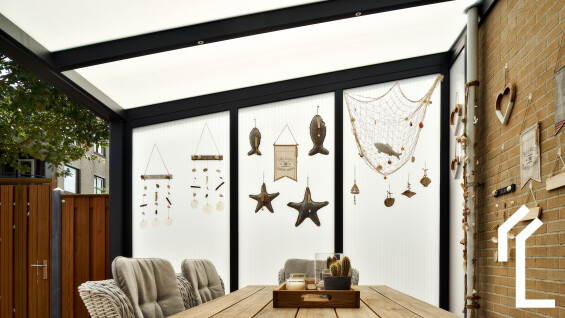 Zijwand overkapping zelf maken