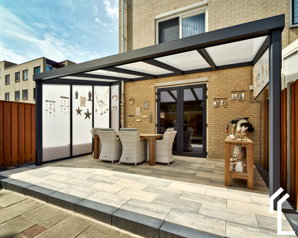 Zelf overkapping maken - Aluminium overkapping zelfbouw