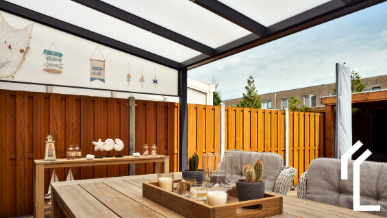 Zelf overkapping maken - Aluminium overkapping zelfbouw