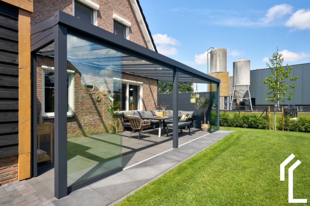 Zelf overkapping maken - Aluminium overkapping zelfbouw